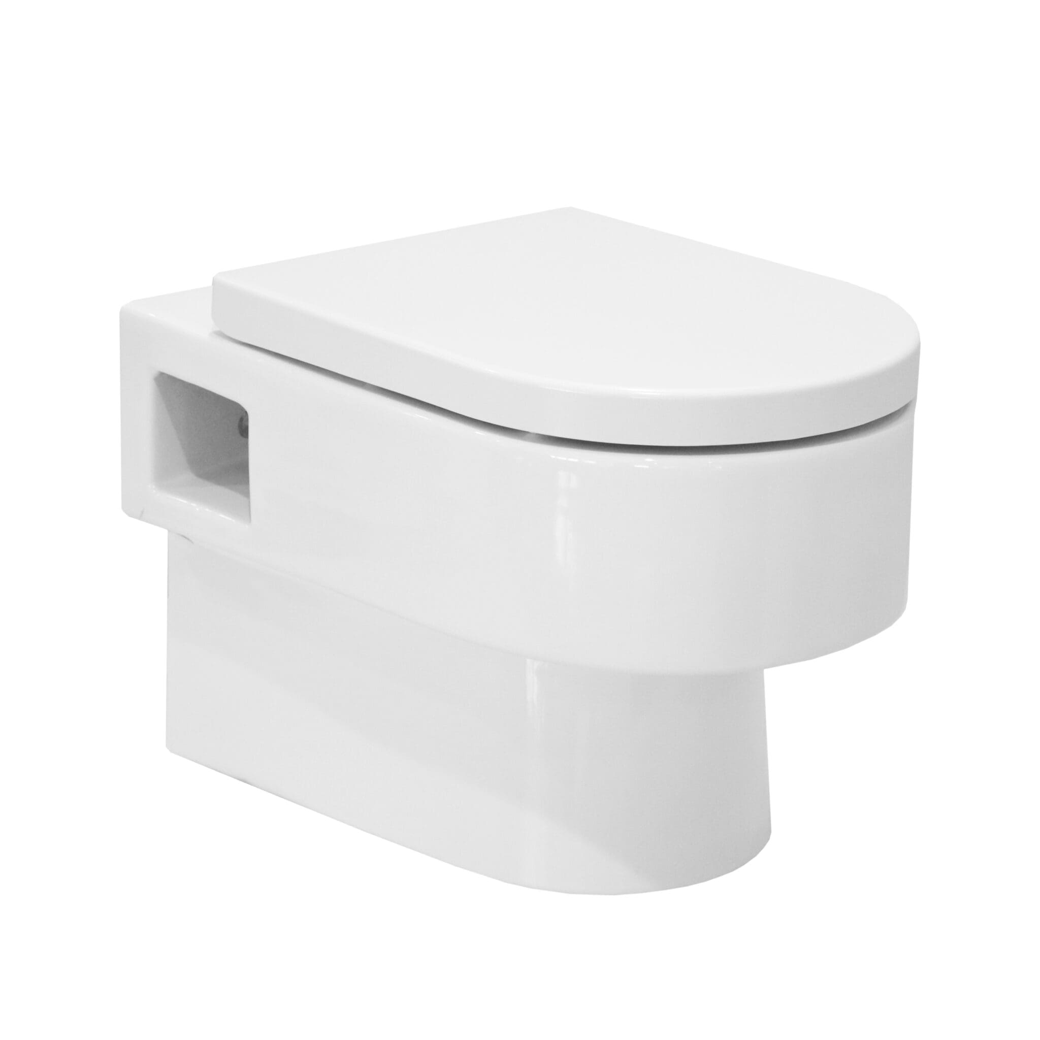 AQUASAN CIRCLE WATER CLOSET SET WITH SEAT COVER - Al Manzil
