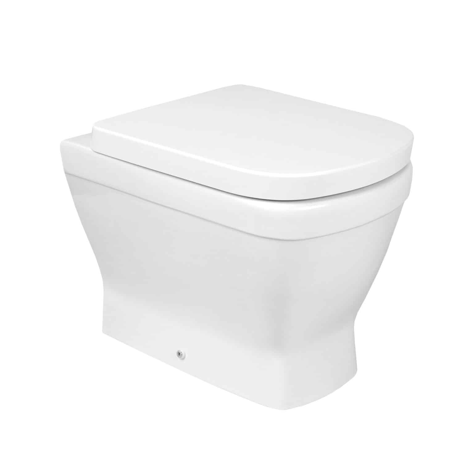 AQUASAN ALPHA WATER CLOSET SET WITH SEAT COVER WITHOUT TANK - Al Manzil