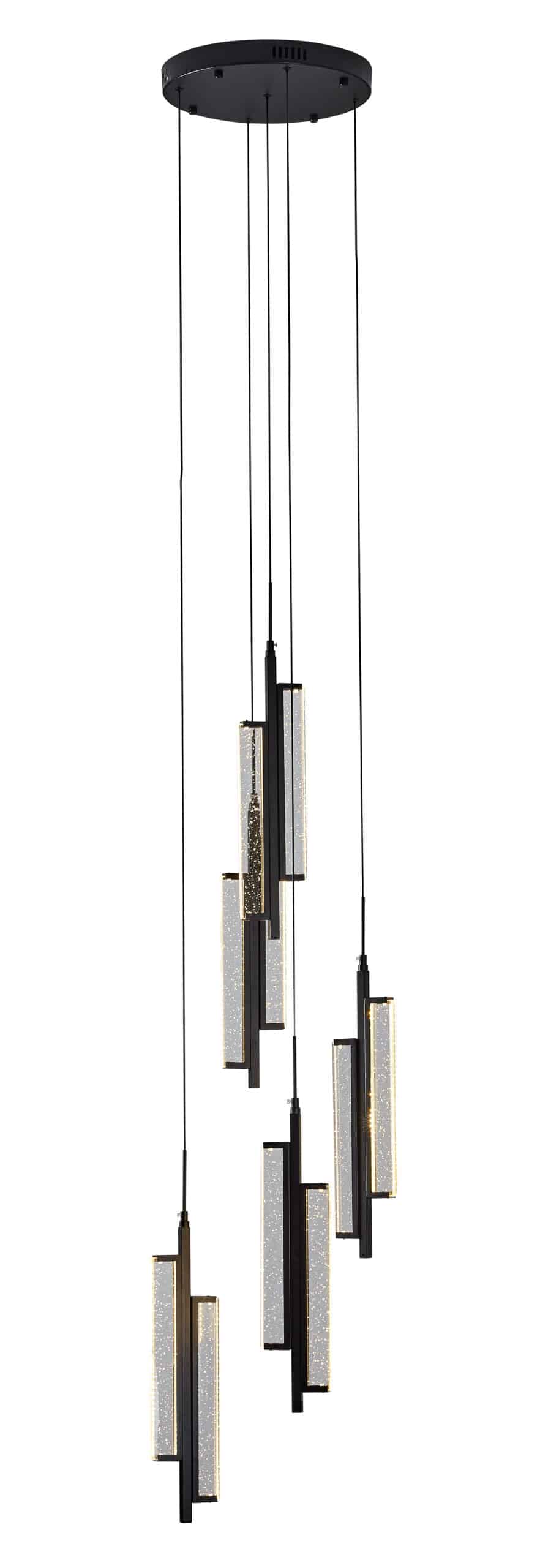 Modern chandelier, power 45 watts, dimensions D40CM*H45CM, height 1.5 m ...